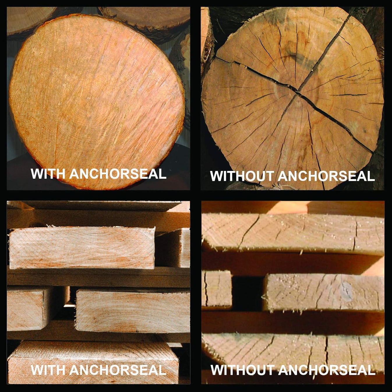 #1 Wax End Grain Sealer | Log End Sealer - ANCHORSEAL® – U-C Coatings