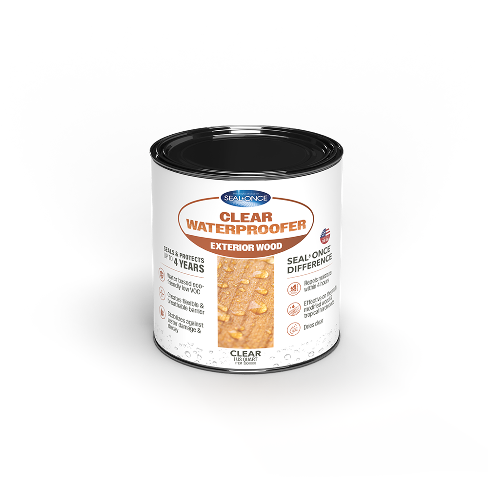 Waterproofer for Exterior Wood | Seal Once | U-C Coatings