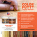 Color Wood Putty | Oil Based | Color Putty | U-C Coatings
