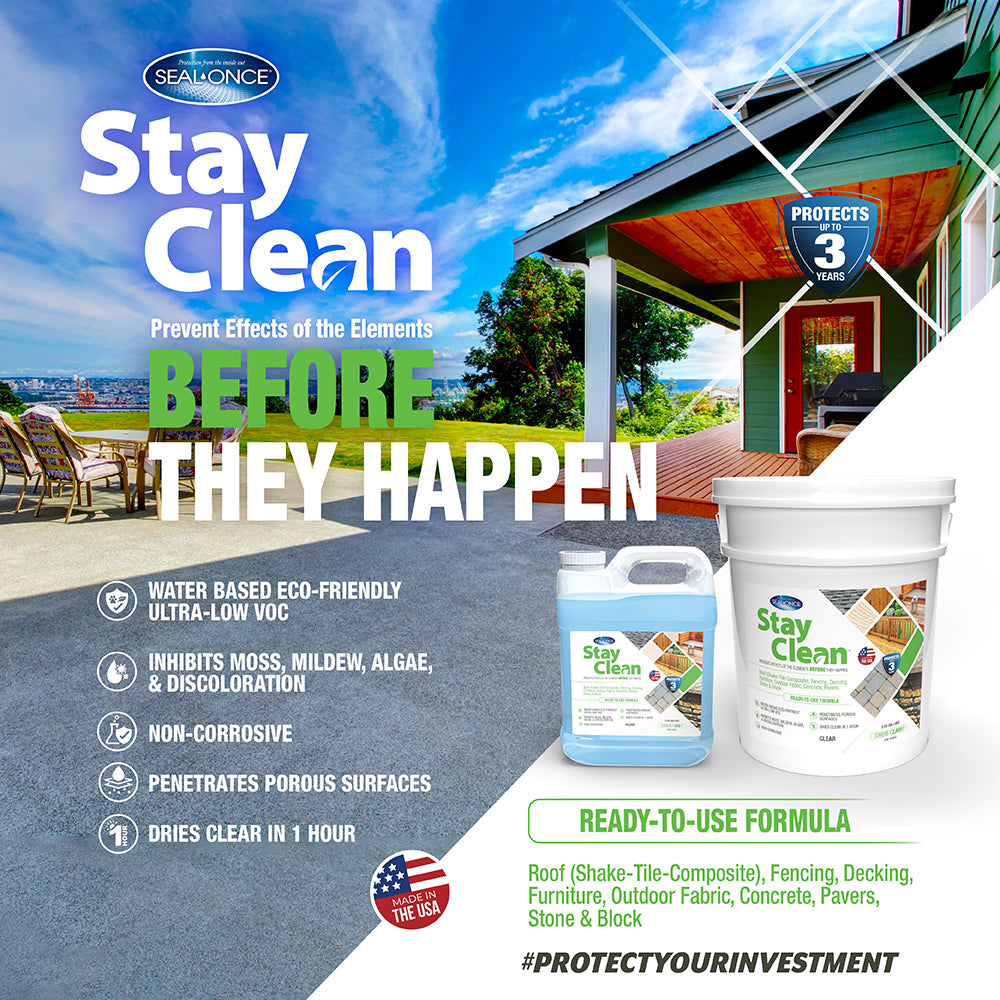 SEAL-ONCE® Official Website | Waterproofing Sealers & Stains – U-C Coatings