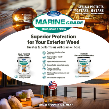 SEAL-ONCE® Official Website | Waterproofing Sealers & Stains – U-C Coatings